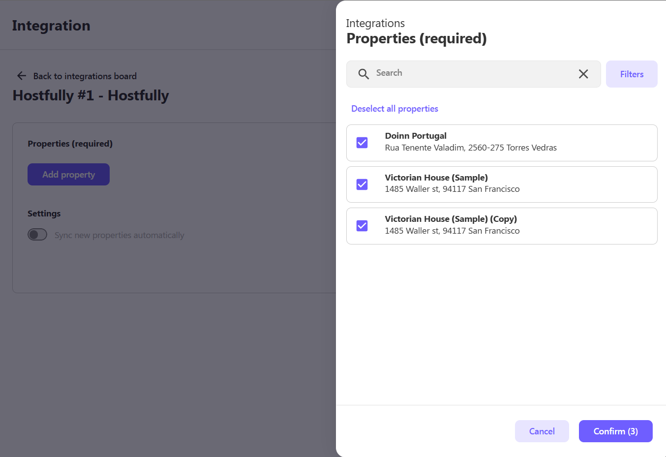 Doinn - Integração com Hostfully